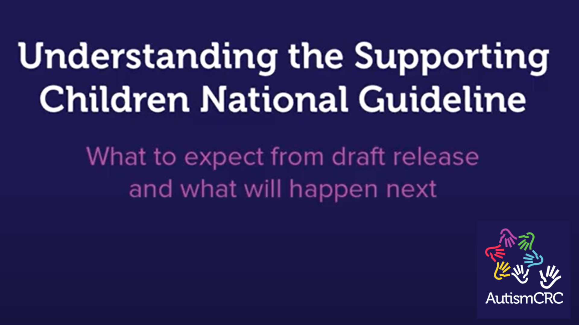 Your chance to contribute and review the National Autism Guidelines ...